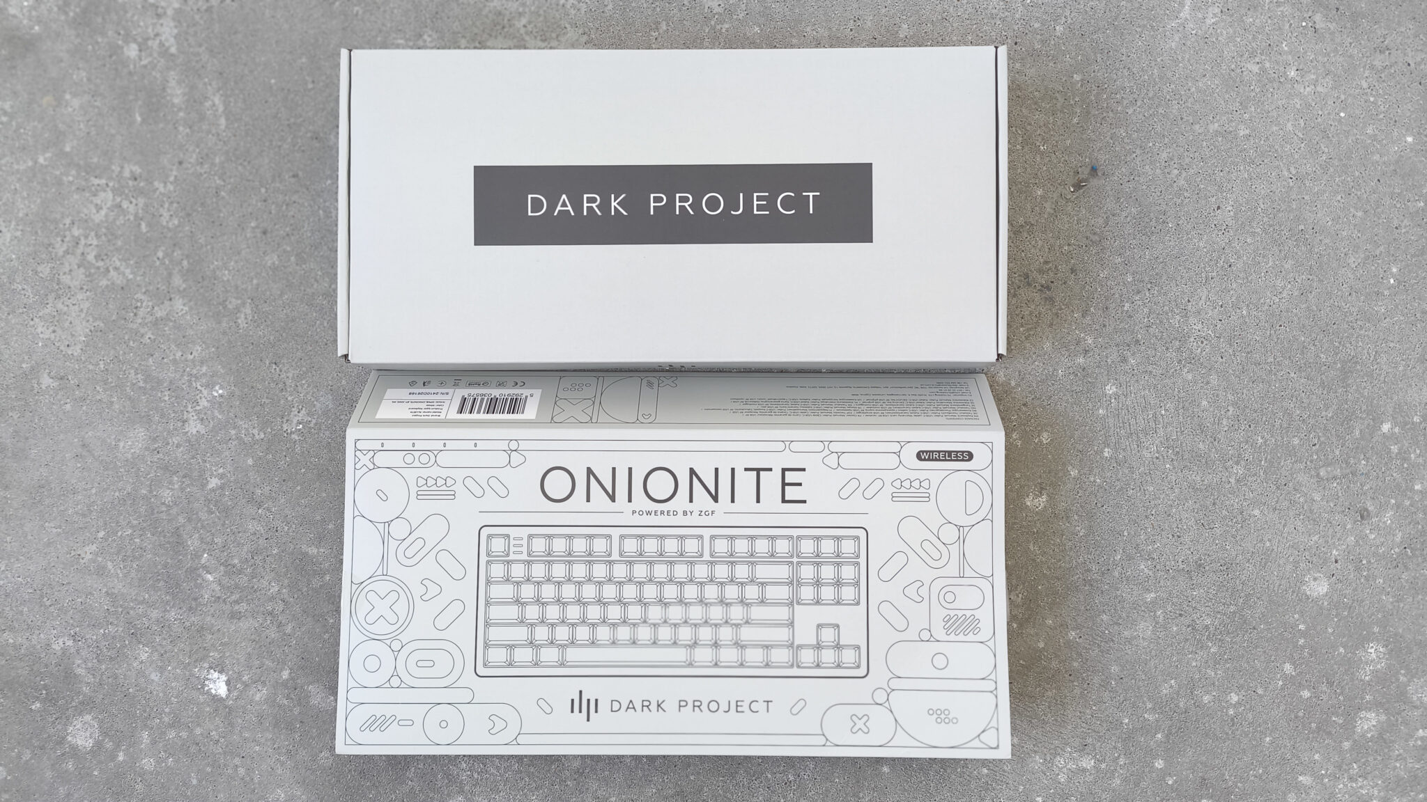 Dark Project ALU87A Onionite Wireless - test klawiatury dla ...