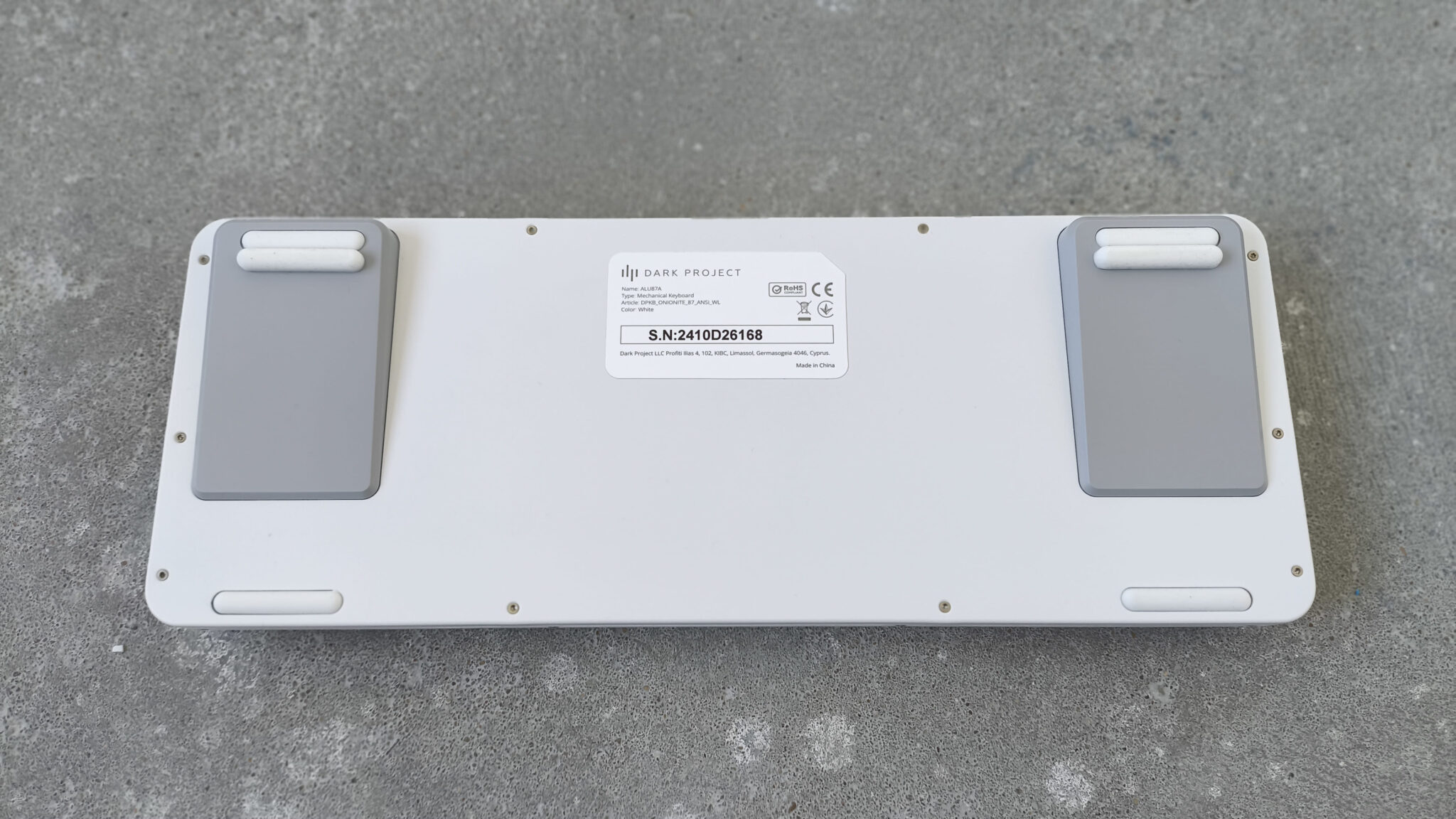 Dark Project ALU87A Onionite Wireless - test klawiatury dla ...
